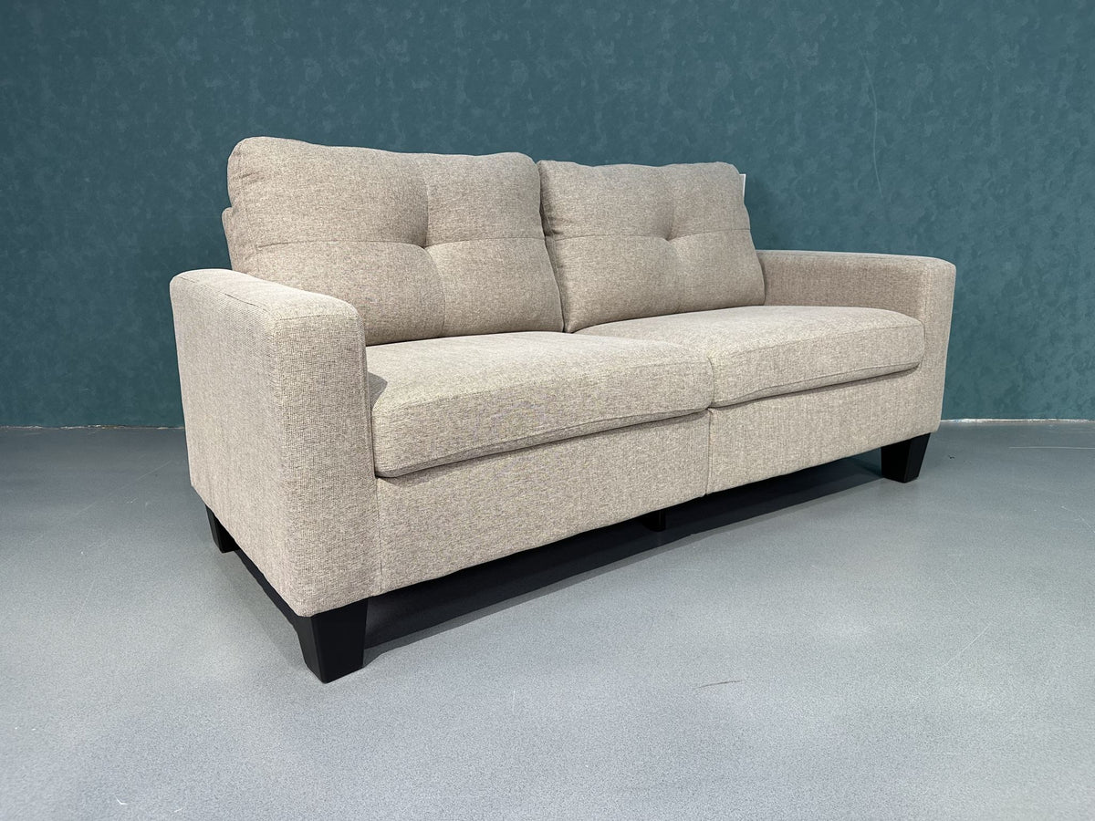 Tihi sofa 2 Seats Light Brown – sue-e furniture